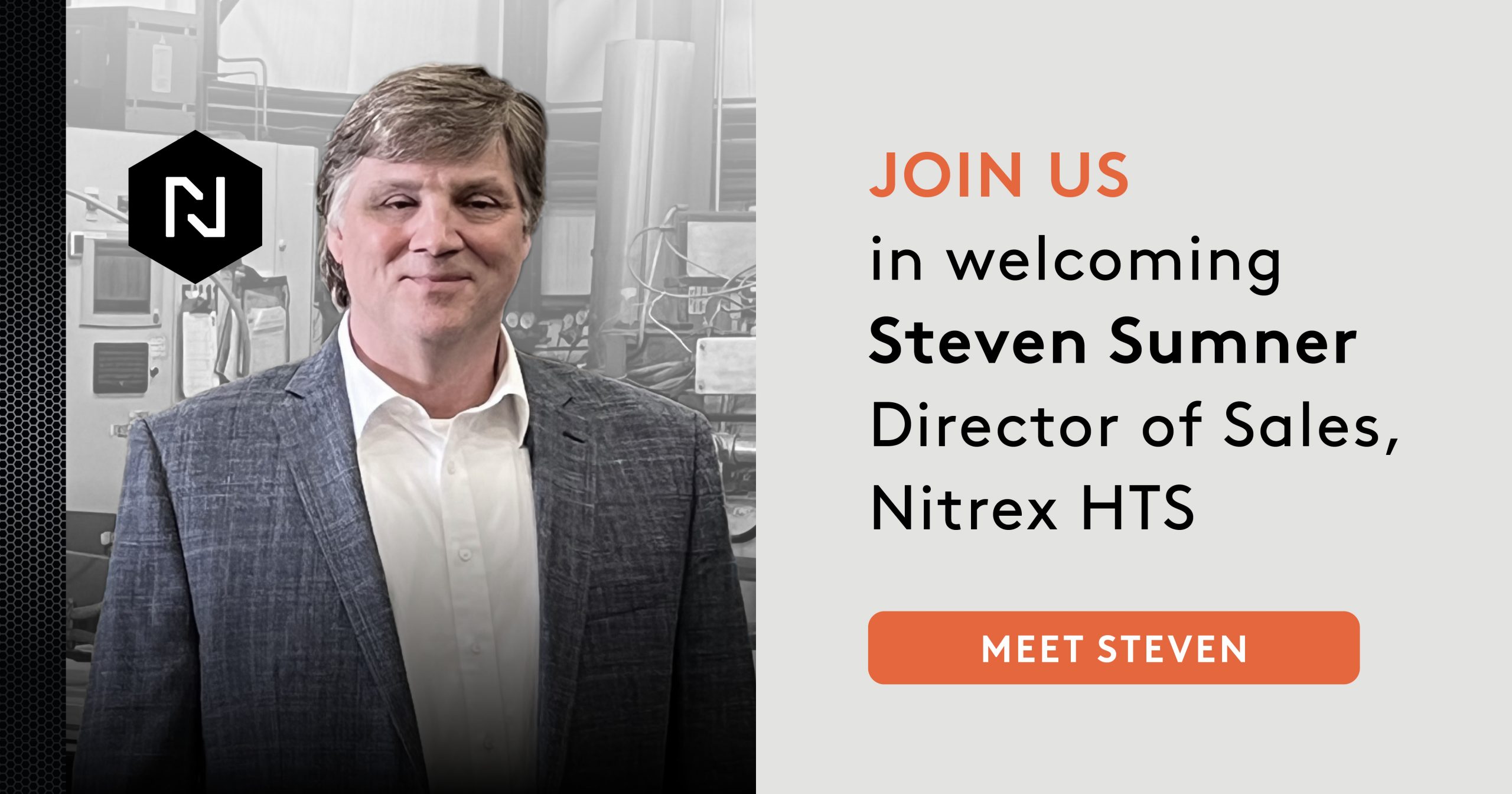 Steven Sumner has joined Nitrex Heat Treat Services